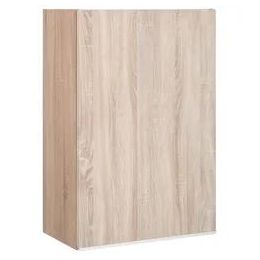 H&auml;ngeschrank KOCHSTATION "KS-Ohio", braun (eichefarben, eichefarben), B:60cm H:90cm T:34cm, Schr&auml;nke, H&auml;ngeschrank, Breite 60 cm