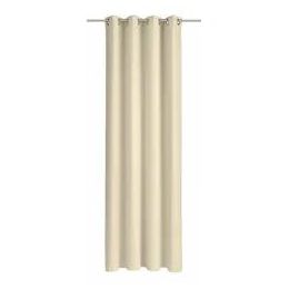 Vorhang WIRTH "Dim out" Gr. 2, beige, B:145cm H:180cm, Polyester, Gardinen