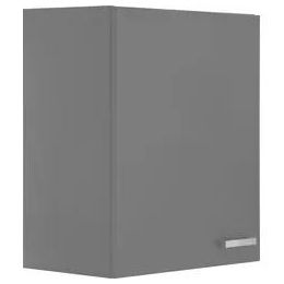 H&auml;ngeschrank Optifit "Parma", grau (basaltgrau), B:60cm H:70,4cm T:34,9cm, Holzwerkstoff, Schr&auml;nke, H&auml;ngeschrank, Breite 60 cm