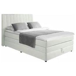 Boxspringbett Alina "Marvin", wei&szlig; (wei&szlig; tls 00), B:151cm L:212cm, Komplettbetten, Boxspringbett, inklusive Bettkasten und Topper, in diversen Ausf&uuml;hrungen