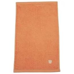 G&auml;stehandt&uuml;cher Ross "Vita", orange (pfirsich), B:30cm L:50cm, Frottier, Obermaterial: 100% Baumwolle, Handt&uuml;cher, Bestickung Ross-Emblem