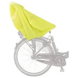 Abdeckhaube Prophete "Fahrradkindersitz Regenschutzhaube", gelb (neongelb), H&uuml;llenB:55cm H:60cm T:45cm, Polyester, B:55cm H:60cm T:45cm