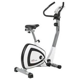 Heimtrainer "HT 400 (mit/ohne Unterlegmatte)" Gr. 1, grau (wei&szlig;, grau), Motive Fitness by U.N.O., Heimtrainer, ohne Unterlegmatte, Heimtrainer, 120 kg max. Benutzergewicht, Fahrrad, 8 Widerstandsstufen, B:48cm H:126cm L:90cm