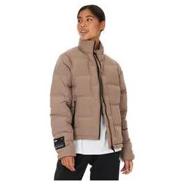 Outdoorjacke SOS "Alagna", Damen, Gr. L, braun, 100% Polyester, unifarben, normal, hoch geschlossener Ausschnitt, Jacken Outdoorjacke, mit angenehm warmem Futter