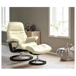 stressless "Sunrise" Relaxsessel mit Hocker, mit Signature Base, Gr&ouml;&szlig;e S, Gestell Schwarz