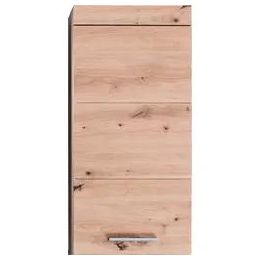 H&auml;ngeschrank Welltime "Avena", braun (asteichefarben), B:37cm H:77cm T:23cm, Schr&auml;nke, H&auml;ngeschrank, Badschrank mit 1 T&uuml;r & 1 Boden - (B/T/H) 37/23/77 cm