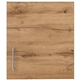 H&auml;ngeschrank KOCHSTATION "KS-Colmar", grau (wotaneiche, grafitgrau), B:50cm H:57cm T:34cm, Holzwerkstoff, Schr&auml;nke, H&auml;ngeschrank
