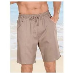 Classic Dog Bermudas CLASSIC, Herren, Gr. 50, Normalgr&ouml;&szlig;en, beige, 100% Baumwolle, unifarben, kurz, Hosen Bermudas