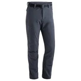 Funktionshose Maier Sports "Oberjoch Therm", Herren, Gr. 52, Normalgr&ouml;&szlig;en, grau, 90% Polyamid, 10% Elasthan, Hosen Funktionshose, Winter-Outdoorhose, wattiert und elastisch