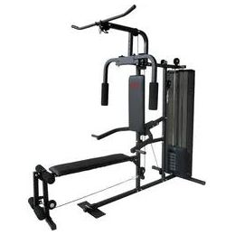 Kraftstation "Multi-Gym Hercules", schwarz (schwarz, rot), Motive Fitness by U.N.O., KraftstationenB:87cm H:189cm L:210cm, max. Benutzergewicht 125 kg, max. Trainingsgewicht 37,5 kg, B:87cm H:189cm L:210cm