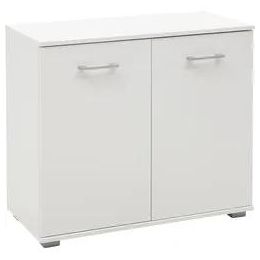 Hochkommode Priess "Lindau", wei&szlig;, B:82cm H:71cm T:38cm, Holzwerkstoff, Sideboards, T&uuml;rkommode