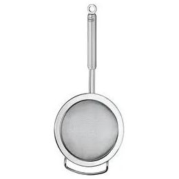 R&ouml;sle K&uuml;chensieb R&Ouml;SLE, silber (edelstahlfarben), L:42cm &Oslash;:20cm, Edelstahl, K&uuml;chensiebe, grobmaschiges Sieb mit Aufh&auml;nge&ouml;se, sp&uuml;lmaschinengeeignet