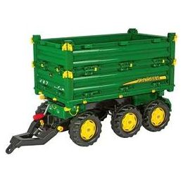Kinderfahrzeug-Anh&auml;nger Rolly Toys "John Deere", gr&uuml;n, Spielfahrzeug-Anh&auml;nger, KinderB:45,5cm H:63cm L:113cm, Kunststoff, f&uuml;r Trettraktoren, B:45,5cm H:63cm L:113cm