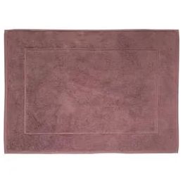 Badematte Framsohn FROTTIER "Uni Basic Hotelmatte" Gr. 4, rosa (oldrose), H:11mm, Baumwolle, Badematten, Badematte, gro&szlig;e Farbpalette, Hergestellt in &Ouml;sterreich, Badezimmerteppich