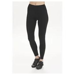Radhose Endurance "Juvel W Long Tights Gel-Pad", Damen, Gr. 38, EURO-Gr&ouml;&szlig;en, schwarz, 72% Nylon, 28% Elasthan, unifarben, lang, Hosen Radlerhose Fahrradhose Sporthose, mit komfortabler Gel-Pad-Sitzpolsterung