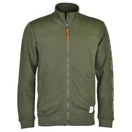 Sweatjacke Top Gun "TG22007", Damen, Gr. 4 XL, gr&uuml;n (olive), Material: 60% Baumwolle ;40% Polyester, Sweatjacken Sweatjacke
