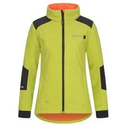 Outdoorjacke DEPROC ACTIVE "CANADA Women", Damen, Gr. 48 (XL), gr&uuml;n (limette), 96% Polyester; 4% Elastan, mit Daumenl&ouml;chern,mit Schneefang,mit verstellbarem Klettverschluss, Jacken Outdoorbekleidung Outdoorjacke &Uuml;bergangsjacke, auch in Gro&szlig;en Gr&ouml;&szlig;en erh&auml;ltlich