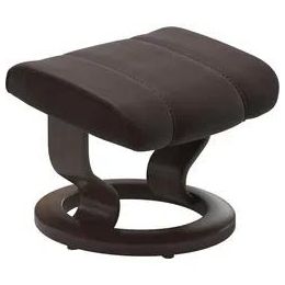 Fu&szlig;hocker stressless "Consul", braun (chocolate paloma), B:54cm H:38cm T:39cm, Leder BATICK: BATICK ist ein leicht korrigiertes, durchgef&auml;rbtes und genarbtes M&ouml;belleder, bei dem die meisten Unebenheiten und Spuren in der Regel entfernt wurden.;Leder PALOMA: PALOMA ist ein durchgef&auml;rbtes Semianilin-M&ouml;belleder mit nat&uuml;rlicher Narbung.;ROHLEDER Stoff Q2 FARON: Ein fester zuverl&auml;ssiger Boucl&eacute; mit eine