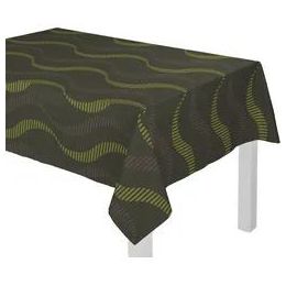 Tischdecke WIRTH "LUPARA" Gr. 1, gr&uuml;n, B:85cm L:85cm, Baumwolle, Polyester, Tischdecken, Tischdecke