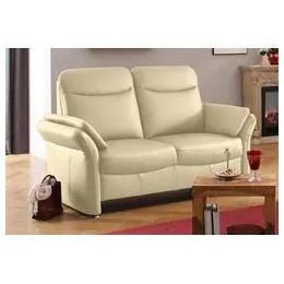 2-Sitzer Home Affaire "Tahoma", beige (creme), B:169cm H:103cm T:89cm, Sofas, mit Armteilverstellung, Federkern