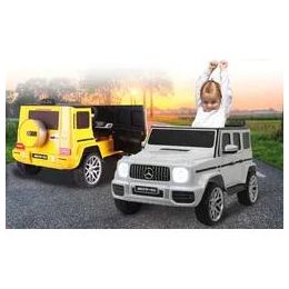 Elektro-Kinderauto Jamara "Ride-on Mercedes-Benz AMG G 63", wei&szlig;, Elektro-Kinderfahrzeuge, KinderB:62cm H:54cm T:106cm, B:62cm H:54cm T:106cm