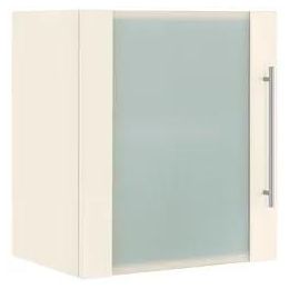 Wiho-K&uuml;chen Glash&auml;ngeschrank WIHO K&Uuml;CHEN "Flexi2", beige (front und korpus: magnolia), B:50cm H:56,5cm T:35cm, Schr&auml;nke, Glash&auml;ngeschrank, Breite 50 cm