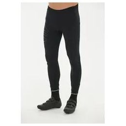 Radhose Endurance "Gorsk", Herren, Gr. L, EURO-Gr&ouml;&szlig;en, schwarz, 100% Nylon, bedruckt, unifarben, lang, Hosen, mit Quick Dry-Technologie