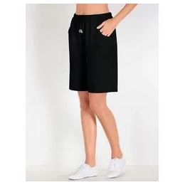 Bermudas, Damen, Gr. 52, Normalgr&ouml;&szlig;en, blau (marine), 95% Baumwolle, 5% Elasthan, unifarben, kurz, Hosen Bermudas