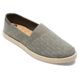 Sneaker Quiksilver "Espadrilled", Herren, Gr. 11 (44), gr&uuml;n (gr&uuml;n, gr&uuml;n, gr&uuml;n), Obermaterial: Textil / Futter: Textil / Au&szlig;ensohle: Gummi, Schuhe Sneaker