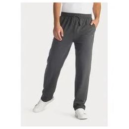 Sweathose Kangaroos, Damen, Gr. 44/46 (S), N-Gr, grau (anthrazit), Sweatware, Obermaterial: 60% Baumwolle, 40% Polyester, unifarben, Basic, l&auml;ssig geschnitten lang, Hosen Sweathose, Jogginghose in legerer Weite
