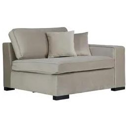 Sofaelement Home Affaire "Skara", beige (dunkelbeige), B:110cm H:86cm T:100cm, Polsterelemente, Modul zum eigenen Zusammenstellen, in vielen Bezugsqualit&auml;ten