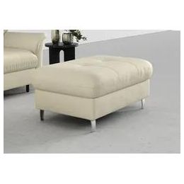 Sit & More Hocker SIT & MORE "Marano", beige (creme), B:102cm H:43cm T:67cm, 98% Polyester, 2% Polyamid, Hocker, Hocker, mit Stauraum
