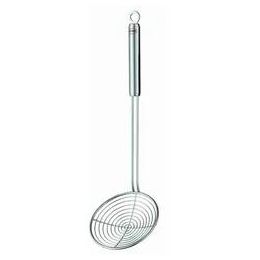 R&ouml;sle Seihl&ouml;ffel R&Ouml;SLE, silber (edelstahlfarben), &Oslash;:12cm, Edelstahl, Kochl&ouml;ffel, Rundgriff mit Aufh&auml;nge&ouml;se, Edelstahl 18/10, sp&uuml;lmaschinengeeignet