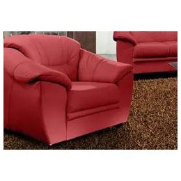 Sit & More Sessel SIT & MORE "Top Savona", rot, B:103cm H:90cm T:90cm, Sessel, Sessel, inklusive Federkern
