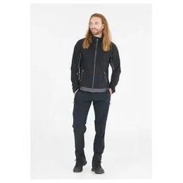 Softshelljacke WHISTLER "Ryder", Herren, Gr. XL, schwarz, 94% Polyester, 6% Elasthan, mehrfarbig, normal, hoch geschlossener Ausschnitt, Jacken Softshelljacke, mit atmungsaktiver Funktions-Membran