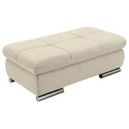 Stauraumhocker "SO 4100", beige (creme), B:128cm H:43cm T:68cm, SET ONE BY Musterring, Hocker