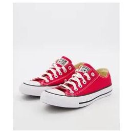 Sneaker Converse "Chuck Taylor All Star Ox", Gr. 36, rot, Textil, Schuhe Skaterschuh Canvassneaker Sneaker low