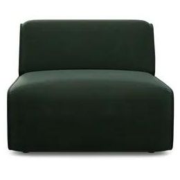 Sessel OTTO HOME "Merid Sofa-Mittel-Element, Breite: 84 cm", gr&uuml;n (dunkelgr&uuml;n), B:84cm H:70cm T:97cm, Struktur fein (100% Polyester);Samtoptik (100% Polyester);Samtcord (92% Polyester, 8% Polyamid), Sessel, Sessel, als Modul oder separat verwendbar, f&uuml;r individuelle Zusammenstellung