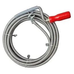 Rohrreinigungsspirale CORNAT, grau, L:10cm, Rohrreinigungswerkzeuge, Mit Kurbel und Kralle