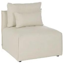 Sessel OTTO HOME "N&ouml;re", beige (natur), B:82cm H:74cm T:90cm, Samtoptik (100% Polyester);Struktur (100% Polypropylene);Webstoff (100% Polyester);Struktur fein (100% Polyester);Luxus-Microfaser Lederoptik (100% Polyester);Baumwoll-/Leinenmix (60% Baumwolle/40% Leinen), Sessel, Sessel, Modul - zum Zusammenstellen; in vielen Bezugsqualit&auml;ten und Farben