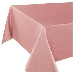 Tischdecke Delindo Lifestyle "WIEN" Gr. 1, rosa, B:160cm L:130cm, Polyester, Tischdecken, Tischdecke, Fleckabweisend, pflegeleicht, 180 g/m2