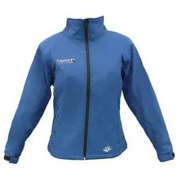 Softshelljacke DEPROC ACTIVE "WESTLOOK WOMEN", Herren, Gr. 36 (S), blau (navy), 96% Polyester; 4% Elasthan, mit verstellbarem Klettverschluss, Jacken Sportbekleidung Outdoorbekleidung Softshelljacke &Uuml;bergangsjacke, auch in Gro&szlig;en Gr&ouml;&szlig;en erh&auml;ltlich