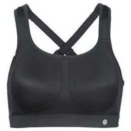 ENDURANCE ATHLECIA Sport-BH ATHLECIA "Magnolia", Damen, Gr. 75, Cup C, schwarz, 100% Polyester, unifarben, BHs Sport-BH, mit funktionalem X-Profil