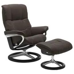 Relaxsessel stressless "Mayfair", braun (braun batick), B:79cm H:102cm T:73cm, Leder BATICK: BATICK ist ein leicht korrigiertes, durchgef&auml;rbtes und genarbtes M&ouml;belleder, bei dem die meisten Unebenheiten und Spuren in der Regel entfernt wurden.;Leder PALOMA: PALOMA ist ein durchgef&auml;rbtes Semianilin-M&ouml;belleder mit nat&uuml;rlicher Narbung.;ROHLEDER Stoff Q2 FARON: Ein fester zuverl&auml;ssiger Boucl&eacute; mit eine