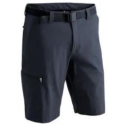Funktionsshorts Maier Sports "Huang", Herren, Gr. 48, Normalgr&ouml;&szlig;en, blau (dunkelblau), 90%Polyamid, 10% Elasthan, Hosen, Herren Shorts, kurze Outdoor-Hose, Bermudas mit 4 Taschen, Regular Fit