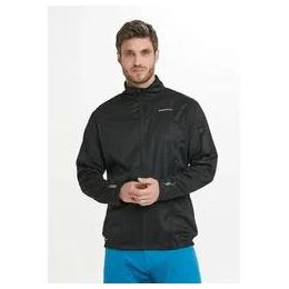 Radtrikot Endurance "CLUSON M MEMBRANE CYCLING", Herren, Gr. M, schwarz, 70% Polyester, 30% Polyurethan, bedruckt, unifarben, normal, ohne Ausschnitt, Trikots, mit wasserdichter Funktions-Membrane