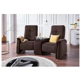 2-Sitzer exxpo - SOFA FASHION "Tivoli, Kinosofa mit Relaxfunktion, mit Ablagetisch und Stauraum", braun, B:207cm H:109cm T:152cm, Sofas, bequem und komfortabel