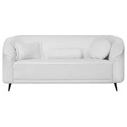 3-Sitzer Home Affaire "Ashly", beige (creme), B:184cm H:81cm T:80cm, 93% Polyester, 6% Acryl, 1% Baumwolle, Sofas, in 3 Bezugsvarianten, Boucl&eacute;, Samtoptik und Struktur weich.