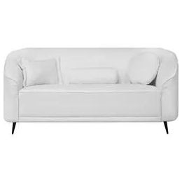 2-Sitzer Home Affaire "Ashly", beige (creme), B:154cm H:81cm T:80cm, 93% Polyester, 6% Acryl, 1% Baumwolle, Sofas, in 3 Bezugsvarianten, Boucl&eacute;, Samtoptik und Struktur weich.