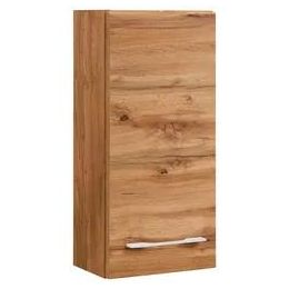H&auml;ngeschrank Welltime "Davos", braun (eichefarben, eichefarben), B:30cm H:64cm T:20cm, Schr&auml;nke, H&auml;ngeschrank
